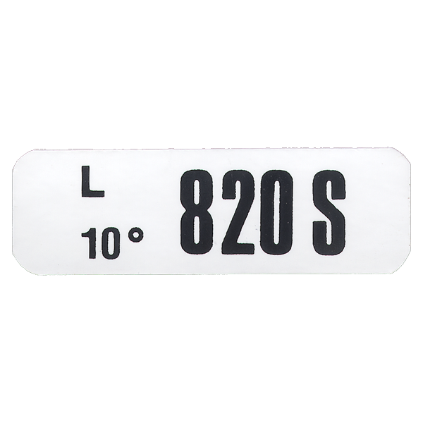 1964-73 Mustang 1969 Boss 429 Engine Code Decal