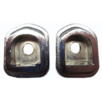 1964-72 GTO Dash Grab Handle Bezel Pair 1967 Gto Models
