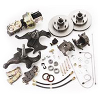 Ssbc A142 2 drop spindle front disc brake conversion kit