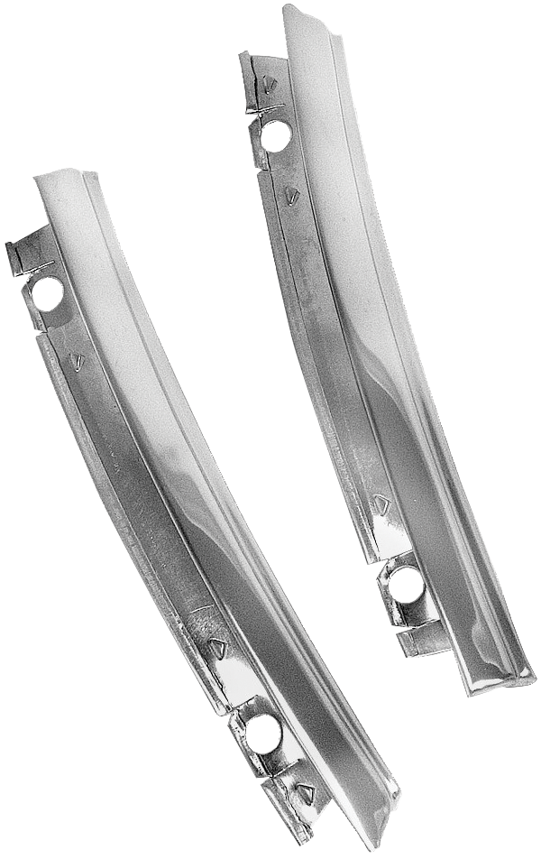 Dynacorn M1421 Upper Rear Edge Fender Molding Pair 1964-7...
