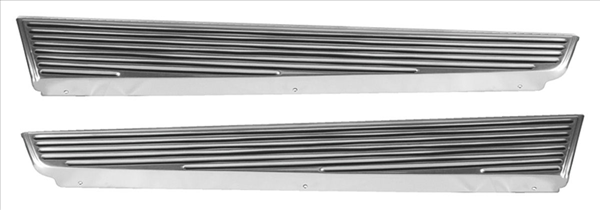 1966 Chevelle SS Lower Rear Quarter Panel Extension Moldings