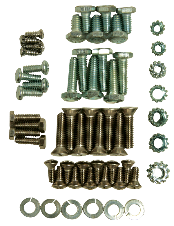 1955-57 Chevy Complete Tailgate Bolt Screw Kit