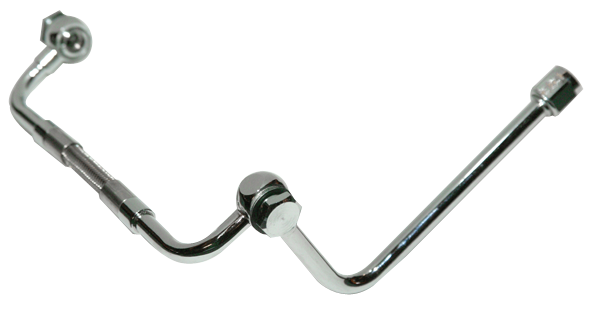 Edelbrock 8132 dual inlet fuel line Thunder Series AVS 4 ...