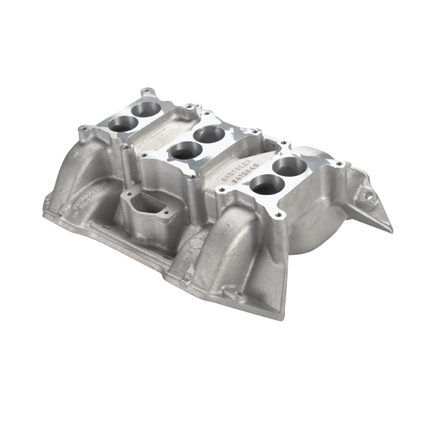 Edelbrock 2475 aluminum 6 pack intake manifold