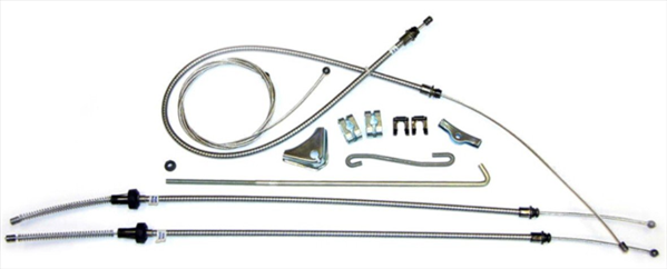1966-74 A B E-Body Stainless Steel Front Brake Cable