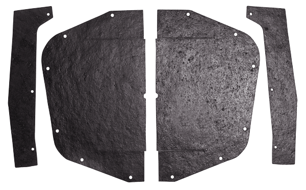 1964-72 Cutlass 442 Inner Fender Splash Shield Seal Pair...