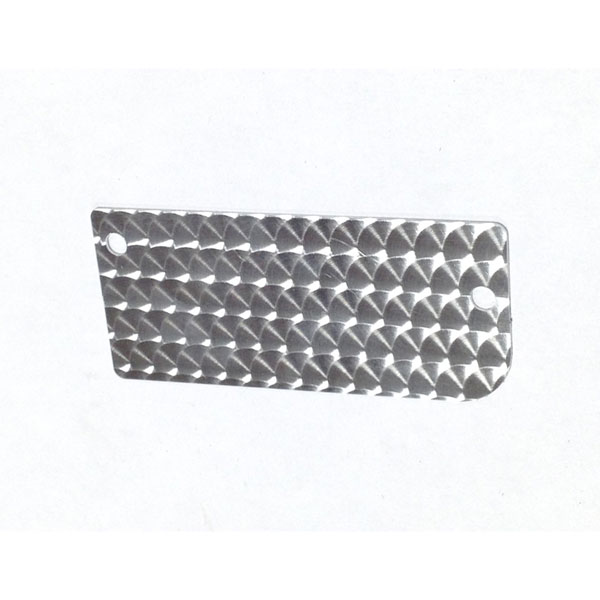 1970-1981 Firebird Engine Turned Dash Filler Plate. Silve...