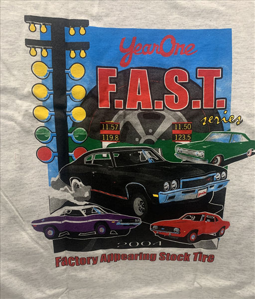 YearOne F.A.S.T Series T-Shirt. Color: Heather Gray, Size Sm