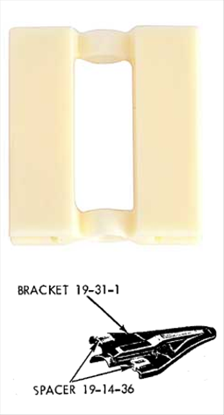 1962-1976 A/B/E Body Steering Column Spacer. Sold individ...