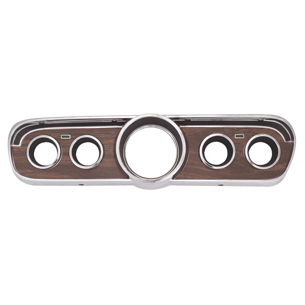 1965-1966 models with gauges woodgrain dash bezel