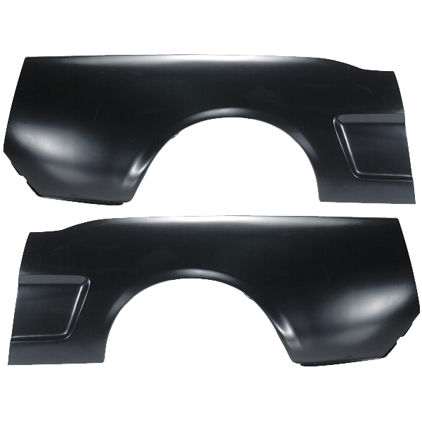 1964-73 Mustang Lh/Rh Quarter Panel Skin Pair 1965 1966 ...