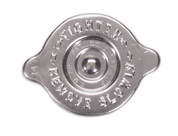 1965 1966 14 Lb Chrome Finished Radiator Cap Stamped Smc...