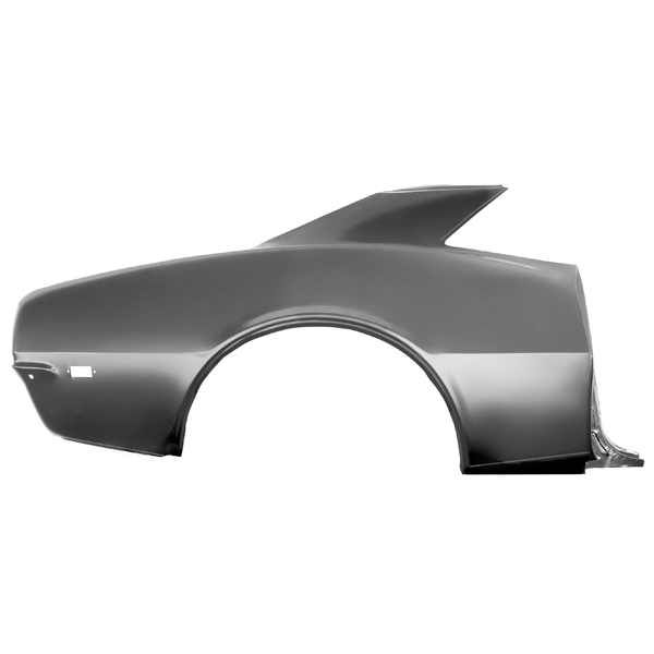 RH full quarter panel 1968 coupe models reproducti