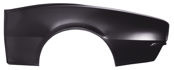 LH partial quarter panel 1967 models reproduction