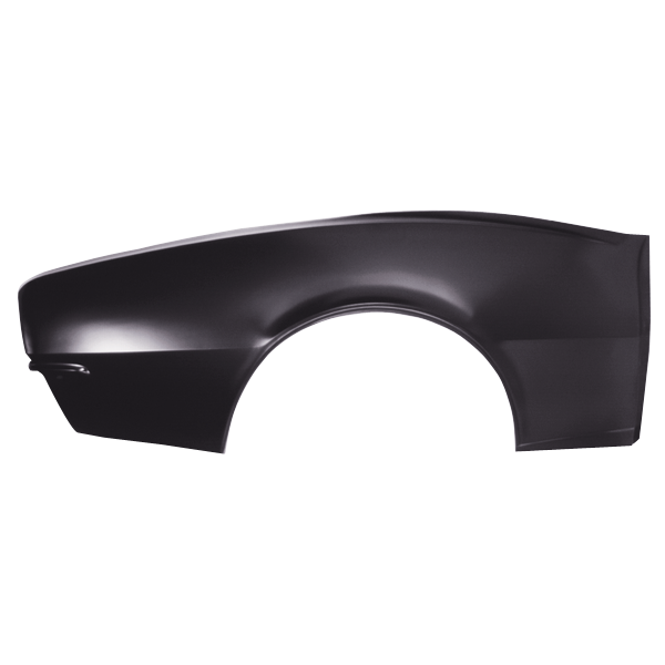 RH partial quarter panel 1967 models reproduction