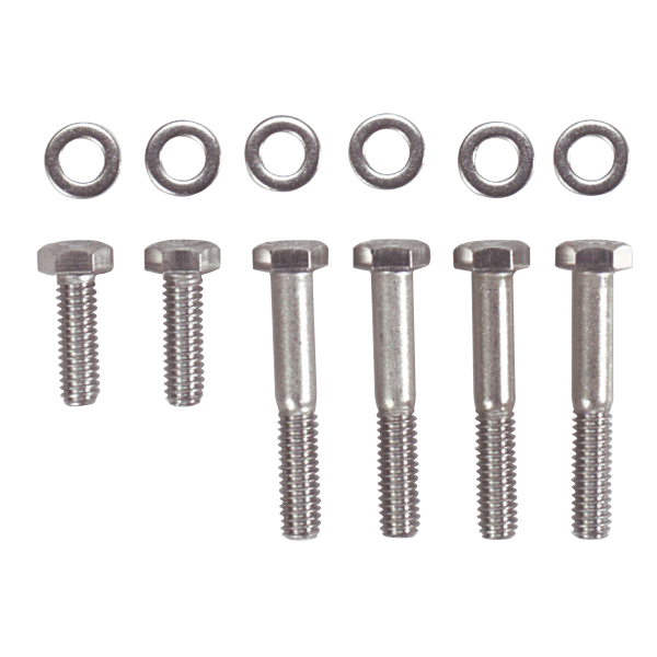 Totally Stainless 6-0844 timing cover hex head bolt kit