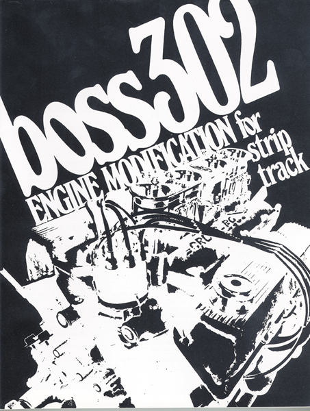 1964-73 Mustang Boss 302 Engine Modification Manual