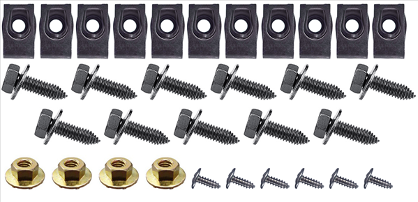 1979-1981 Trans Am front center spoiler and wheel well sp...