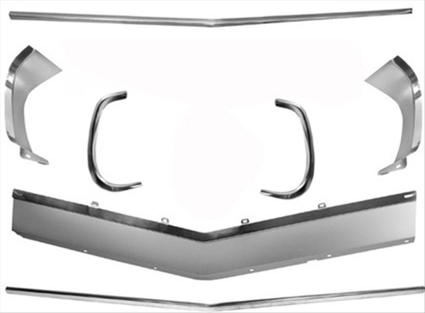 1964-73 Mustang Grille Molding Kit