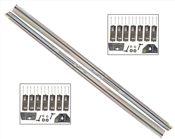 1964-73 Mustang Lh/Rh Rocker Panel Molding Pair 1971 197...