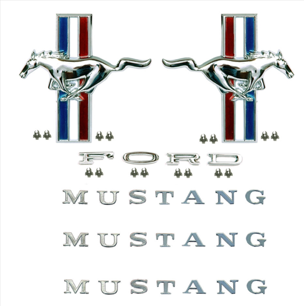 1964-73 Mustang Emblem Kit