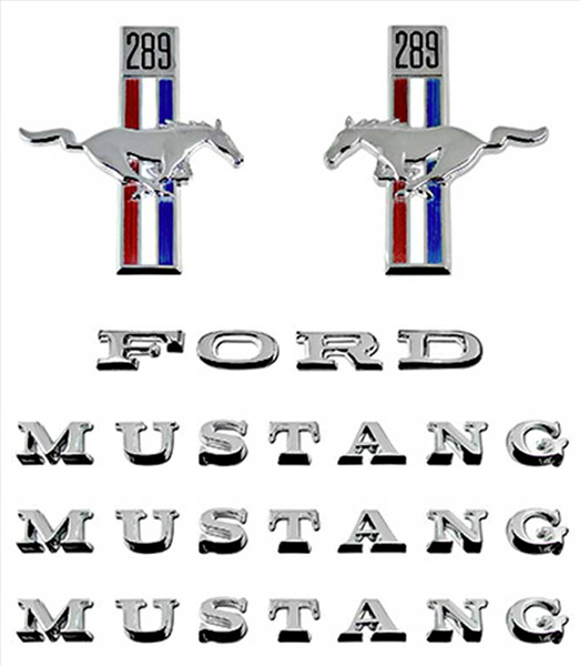 1964-73 Mustang Emblem Kit