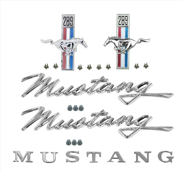 1964-73 Mustang Emblem Kit