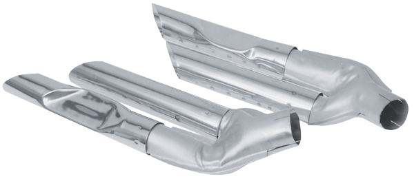 1967-81 Firebird Exhaust Extension Pair 1967 1969 Dual Ex...