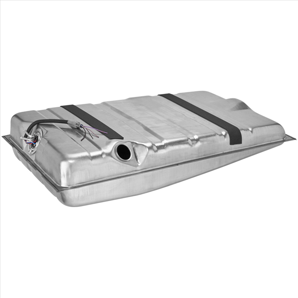 Aftermarket steel fuel tank with electric internal fuel p...