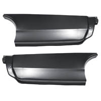 1964-72 GTO Lh/Rh Rear Quarter Patch Panel Pair 1967 Models