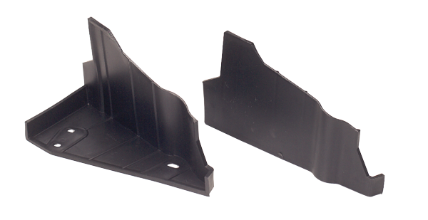 1966-74 A B E-Body Inner Fender Splash Shield Set