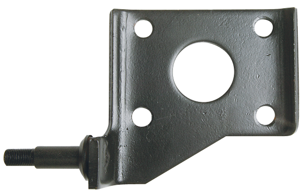 1955-57 Chevy Lh Rear Shock Leaf Spring Mounting Plate 1...