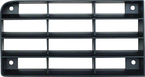 1982-1984 Camaro Drivers Side Grille for Z/28 Models. Black
