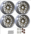 19 inch Gold Snowflake wheels. 19" Snowflake