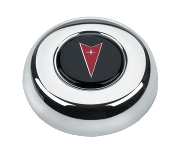 Grant 5635 horn button red Pontiac Arrow logo