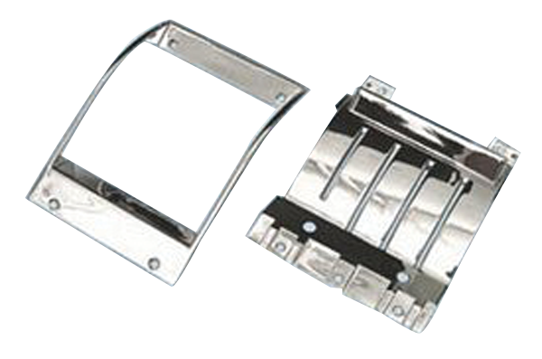 1955-57 Chevy Deluxe Heater Control Bezel 1957 Chevrolet...
