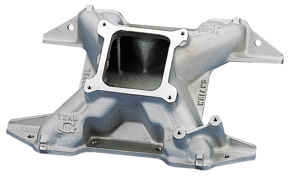 Holley 7533 Weiand Team G Single Plane Intake Manifold Sq...