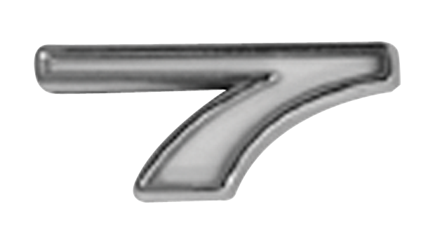 Trim Parts 5186G Individual Generic Number Emblem Number ...