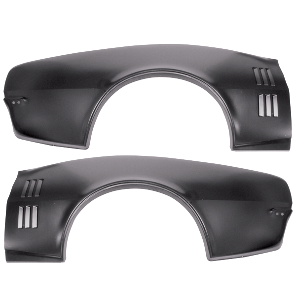 1967-81 Firebird Lh/Rh Quarter Panel Skin Pair 1967 Models