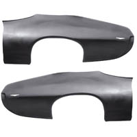 1964-72 GTO Lh/Rh Quarter Panel Skin Pair 1969 Gto