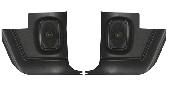 1967-1979 Mopar A-Body Kick Panels with speakers. PAIR