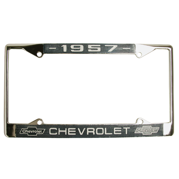 1955-57 Chevy Custom License Plate Frame 1957 Chevrolet ...