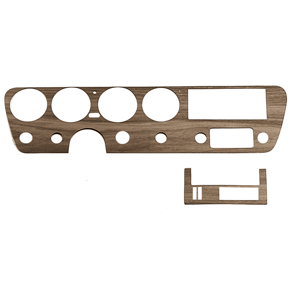 1964-72 GTO 1967 A C Natural Walnut Veneer Insert W/O An ...