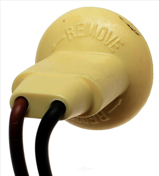 Bulb socket with leads for side marker lights, license pl...