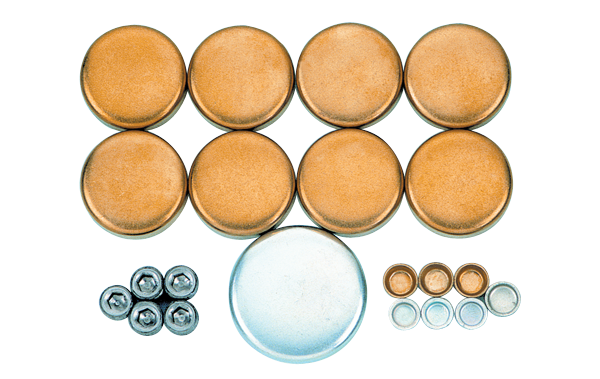 Milodon 34031 brass freeze plug kit