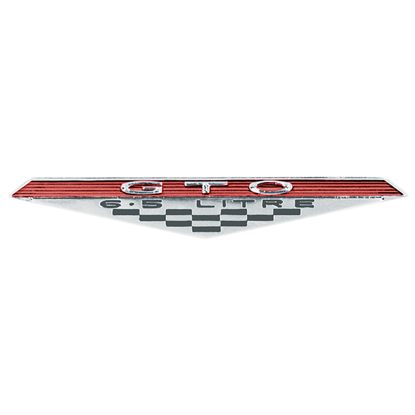 1965-1968 GTO models door panel emblem