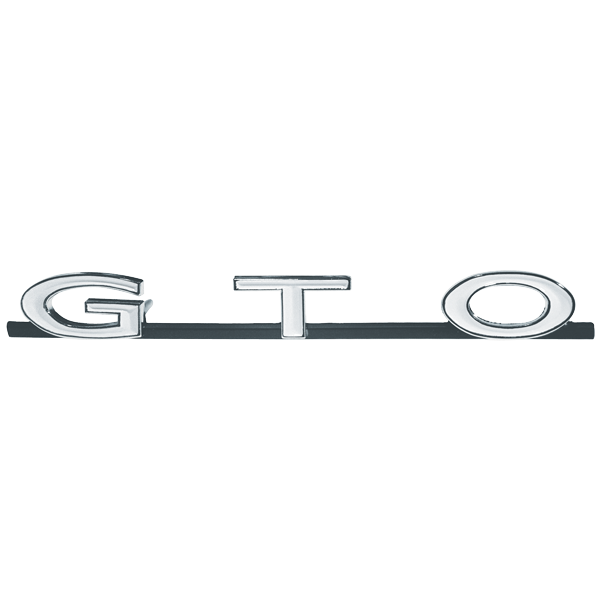 1967 GTO grille emblem