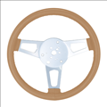 1970-1974 A B E-Body Leather Wrapped Tuff Steering Wheel.
