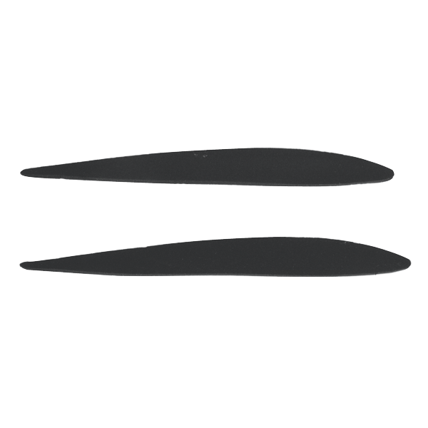 1964-72 GTO Rear Spoiler End Pads 1969 Gto Judge