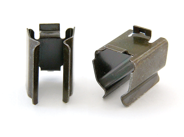 1964-72 GTO Radiator Overflow Tube Clip Pair 1964 1965 L...